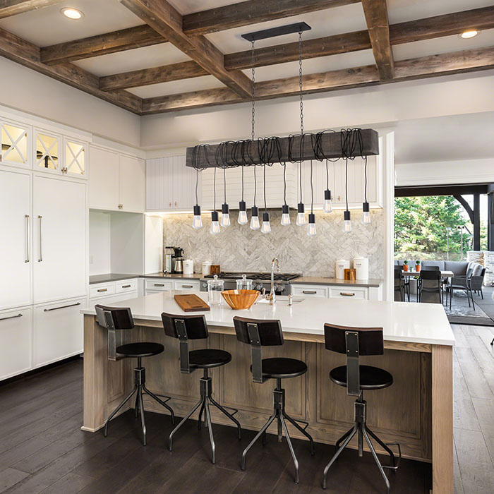 15 Beautiful Farmhouse Kitchen Lighting Ideas