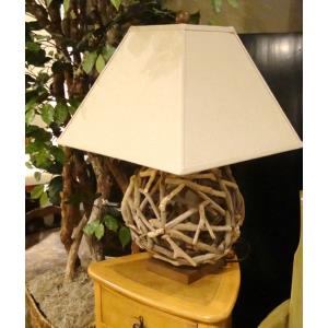 Wood & Caged Table Lamps For The Home