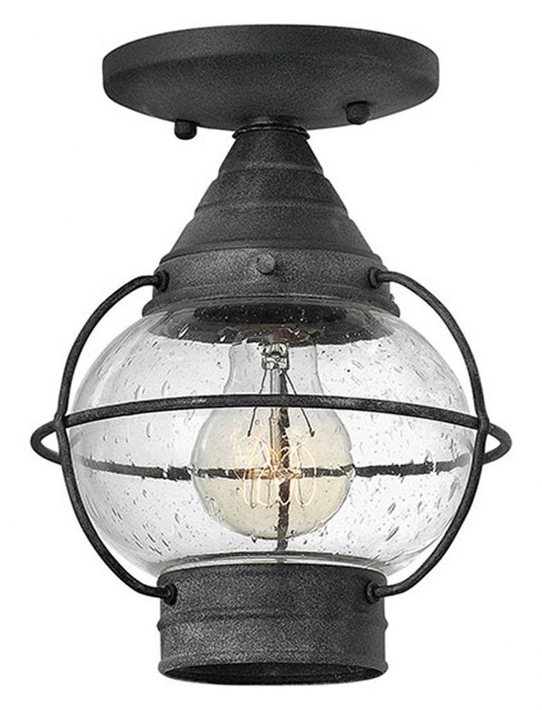 Hinkley Lighting 2203DZ Cape Cod - 1 Light Small Outdoor Flush Mount in ...