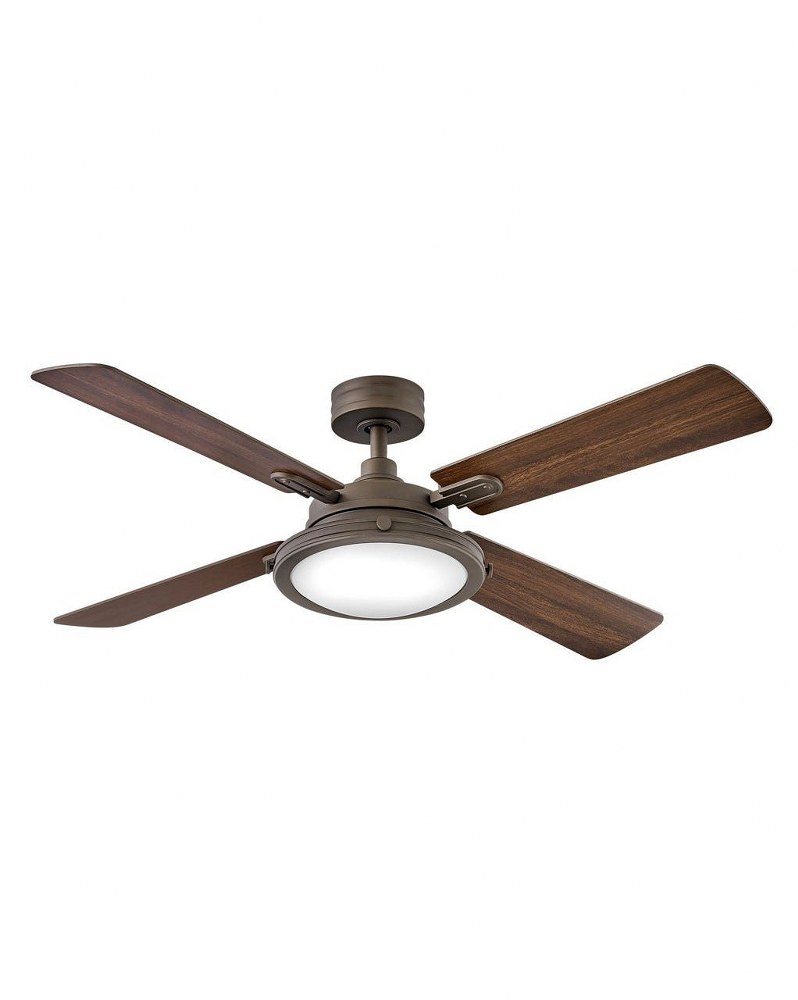 Hinkley Lighting 903254FMM-LID Collier - 54 Inch 4 Blade Ceiling Fan ...