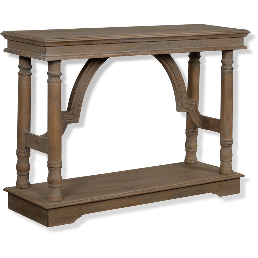 Stylecraft Home Collection SF25402DS 47 Inch Wood Trestle Console Table ...