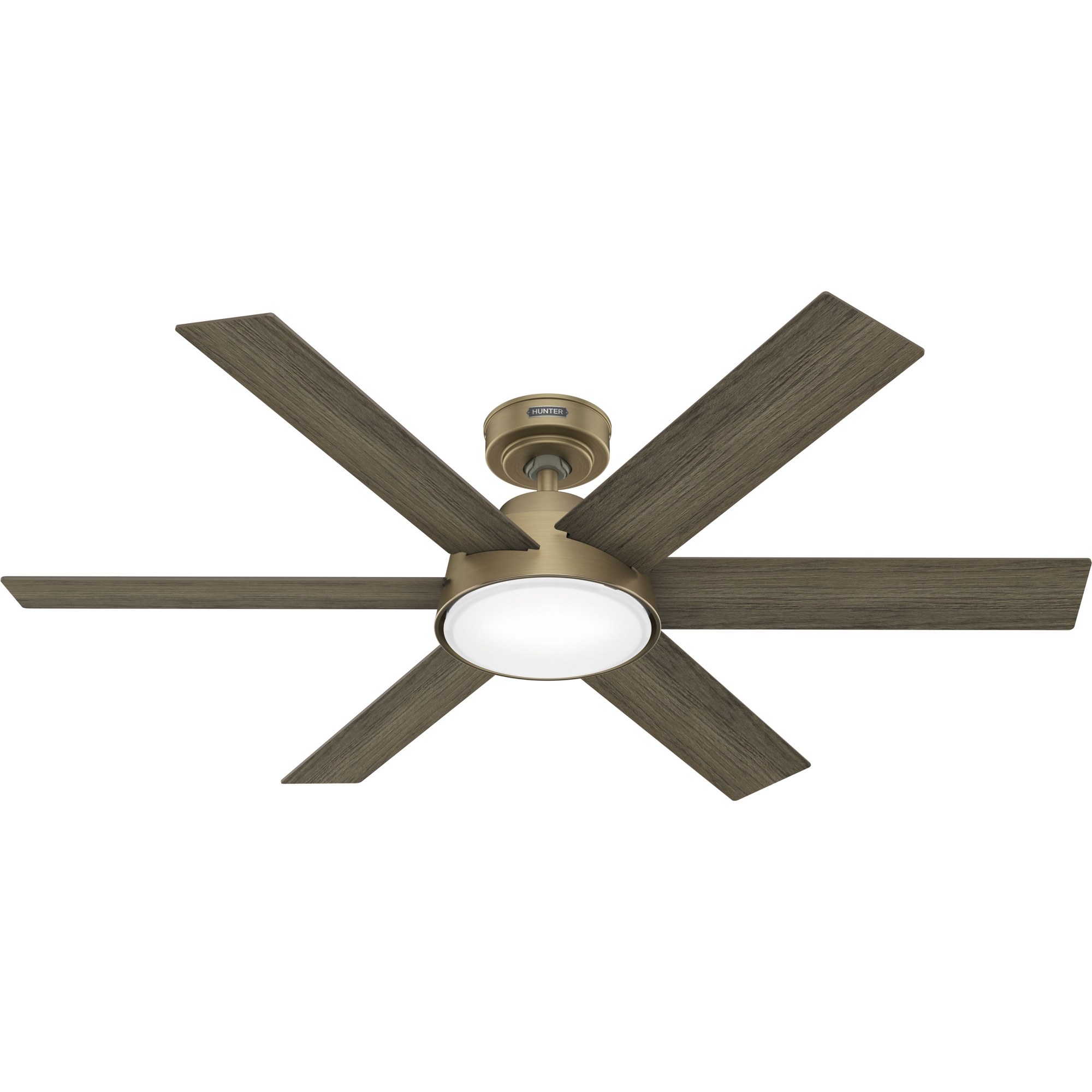 Hunter Fans 51852 Donatella - 6 Blade Ceiling Fan with Light Kit In ...