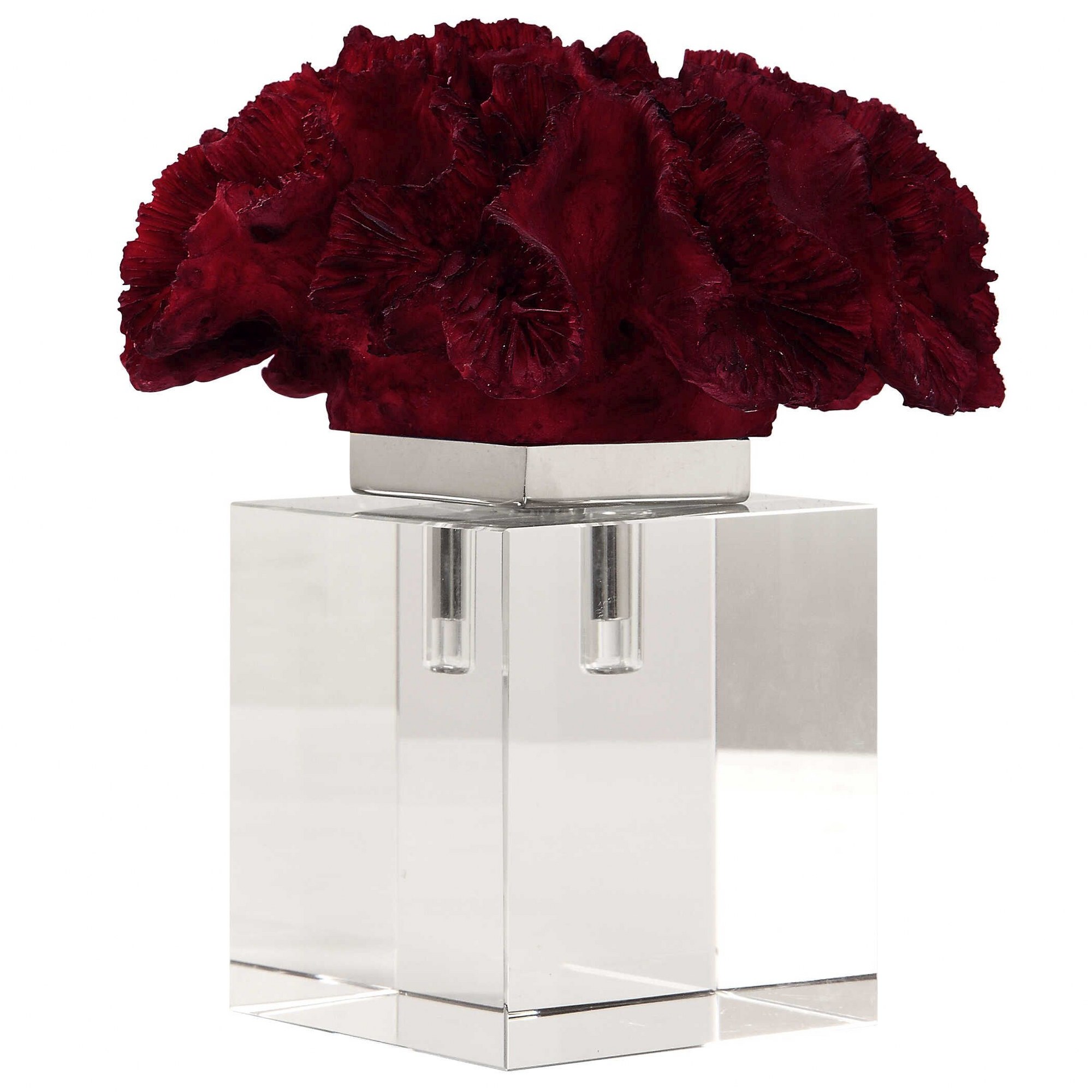 Uttermost 18601 Red Coral Cluster - 7.75 inch Table Top Accessory - 6. ...